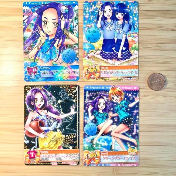 Toys | Rare 216 Suite Precure Glitter Cards | Poshmark